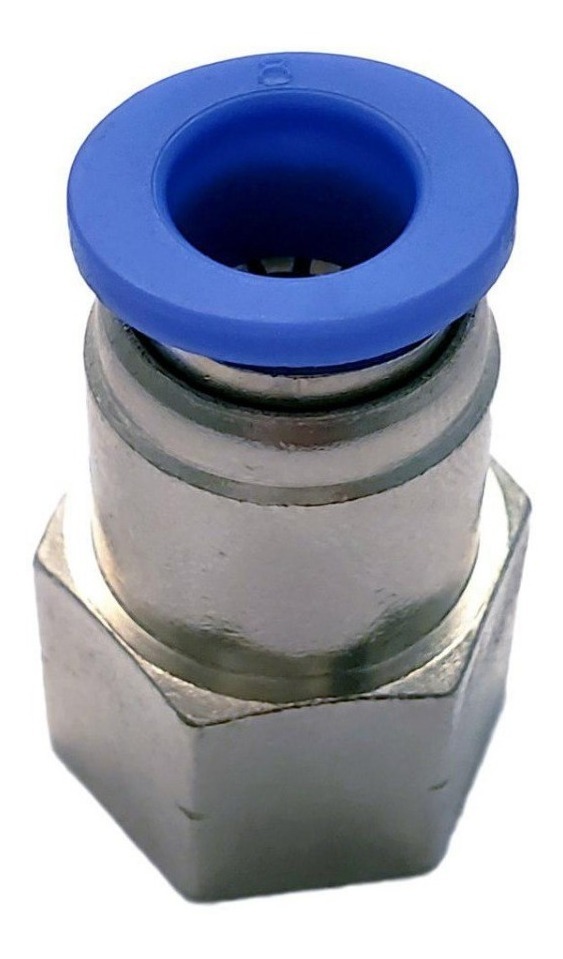 10 Pz De Conector/racor Neumático Recto Hembra 1/4 X 8 Mm | Instrutek